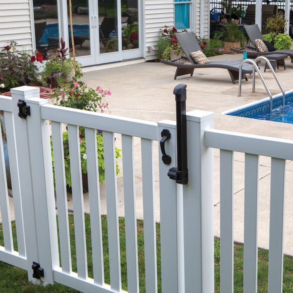 Pool Safety Latch - Locking – FenceCenter