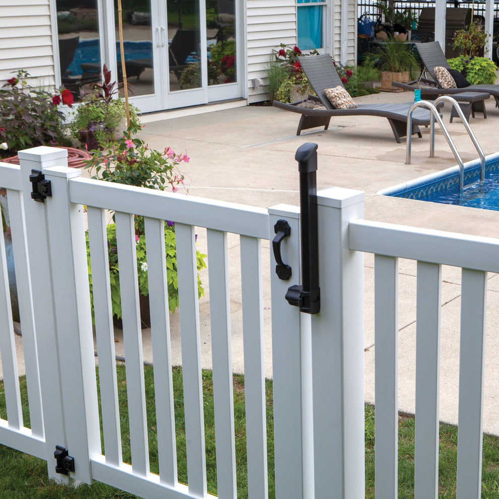Pool Safety Latch - Locking – FenceCenter