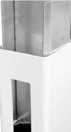 Vinyl Gate Post Insert 5x5x106 – FenceCenter
